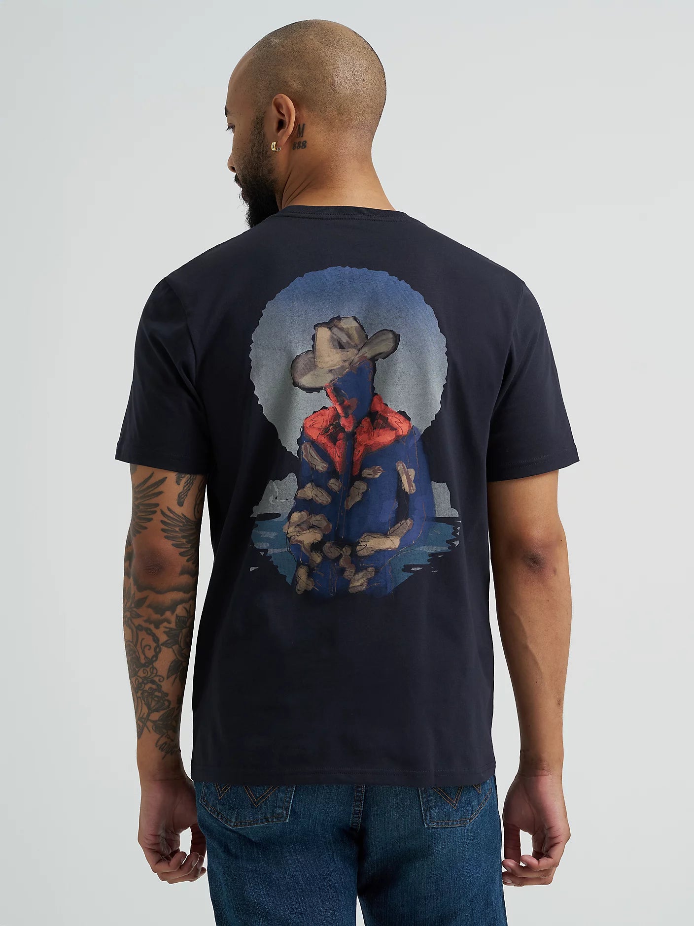 Wrangler® Men's Cowboy Back Graphic T-Shirt 112368630 - CY Western Co.